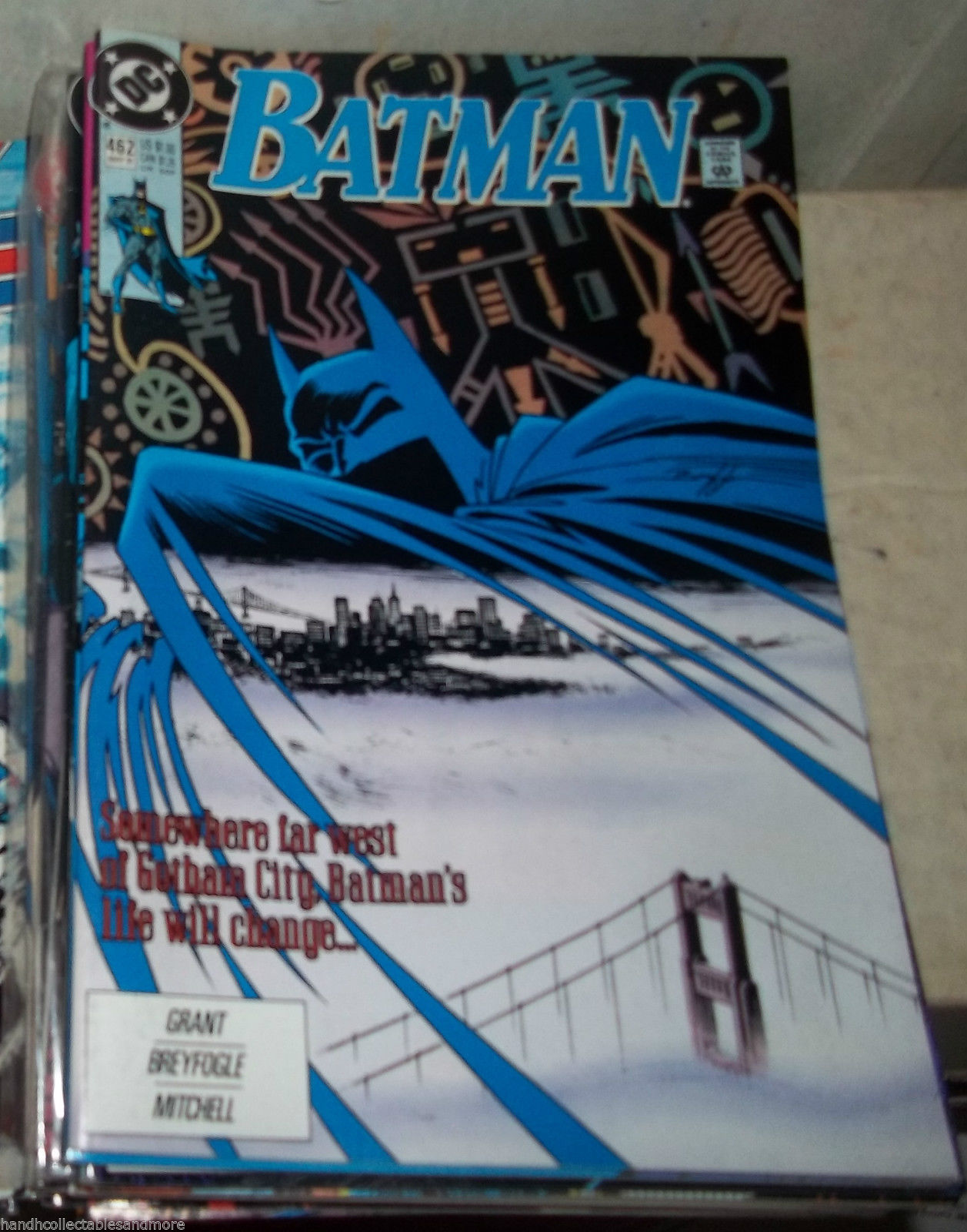 Batman # 462 1991 DC Spirit of the Beast PT 1 TIM Drake Robin Bruce ...