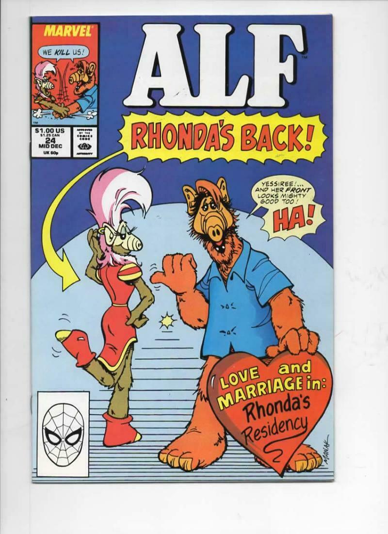 ALF #24, NM, Marvel, 1988 1989, Rhonda, more in store | Comic Books ...