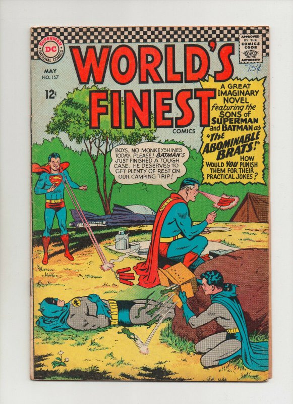World's Finest #157 - Abominable Brats - (Grade 5.0) 1966 | Comic Books ...