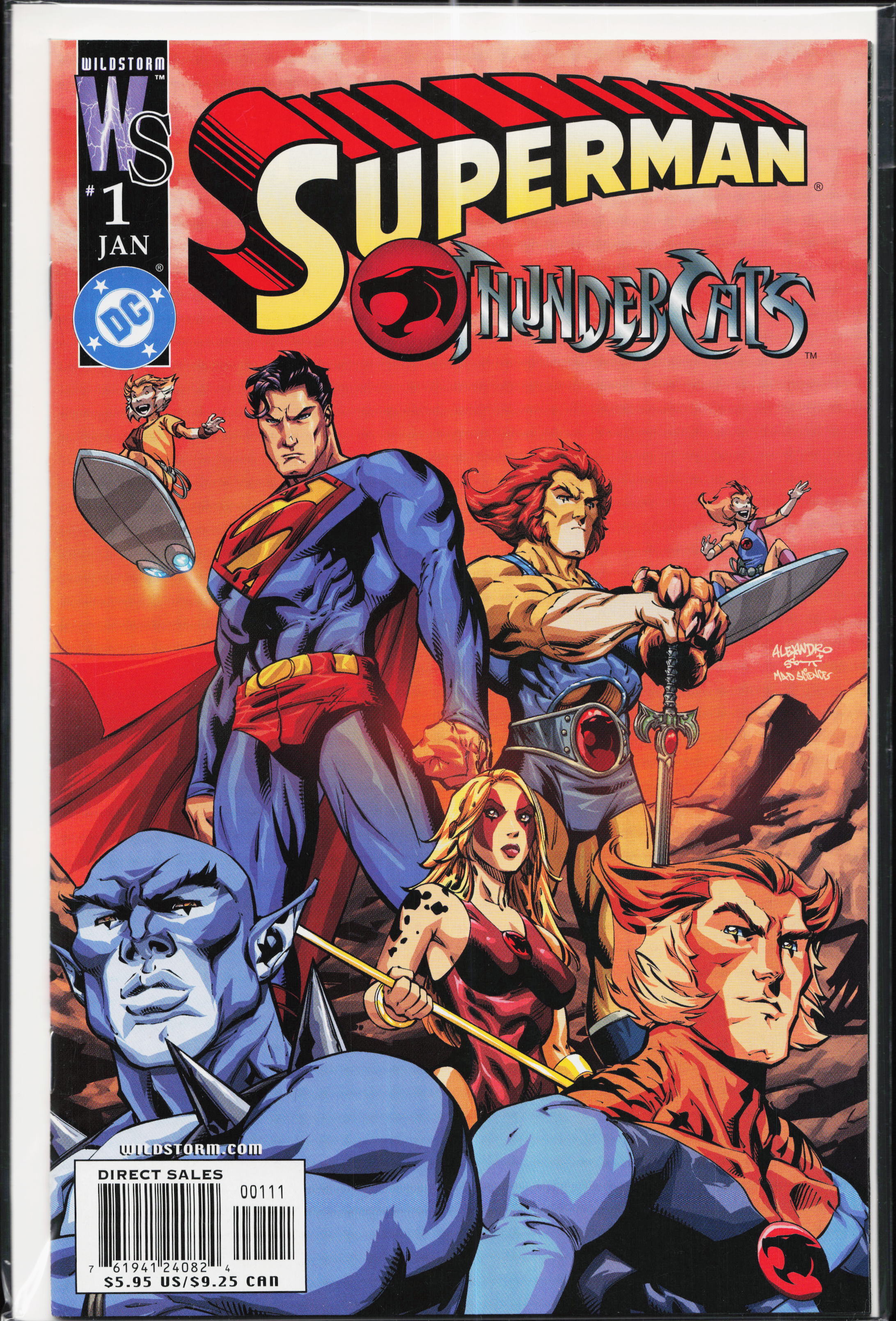 Superman/Thundercats (2004) | Comic Books - Modern Age, DC Comics ...