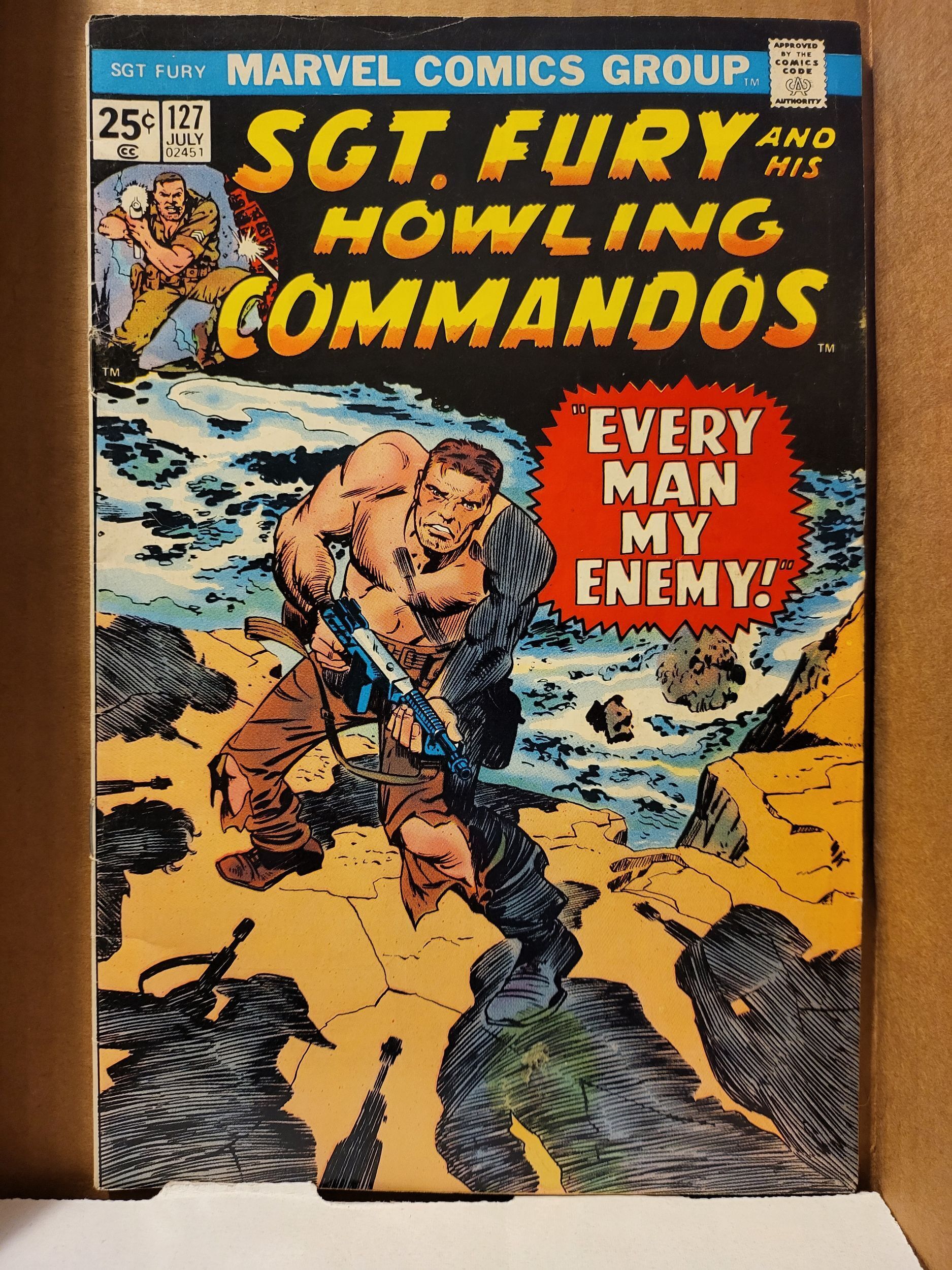 Sgt. Fury and His Howling Commandos #127 (1975) abc | Comic Books ...