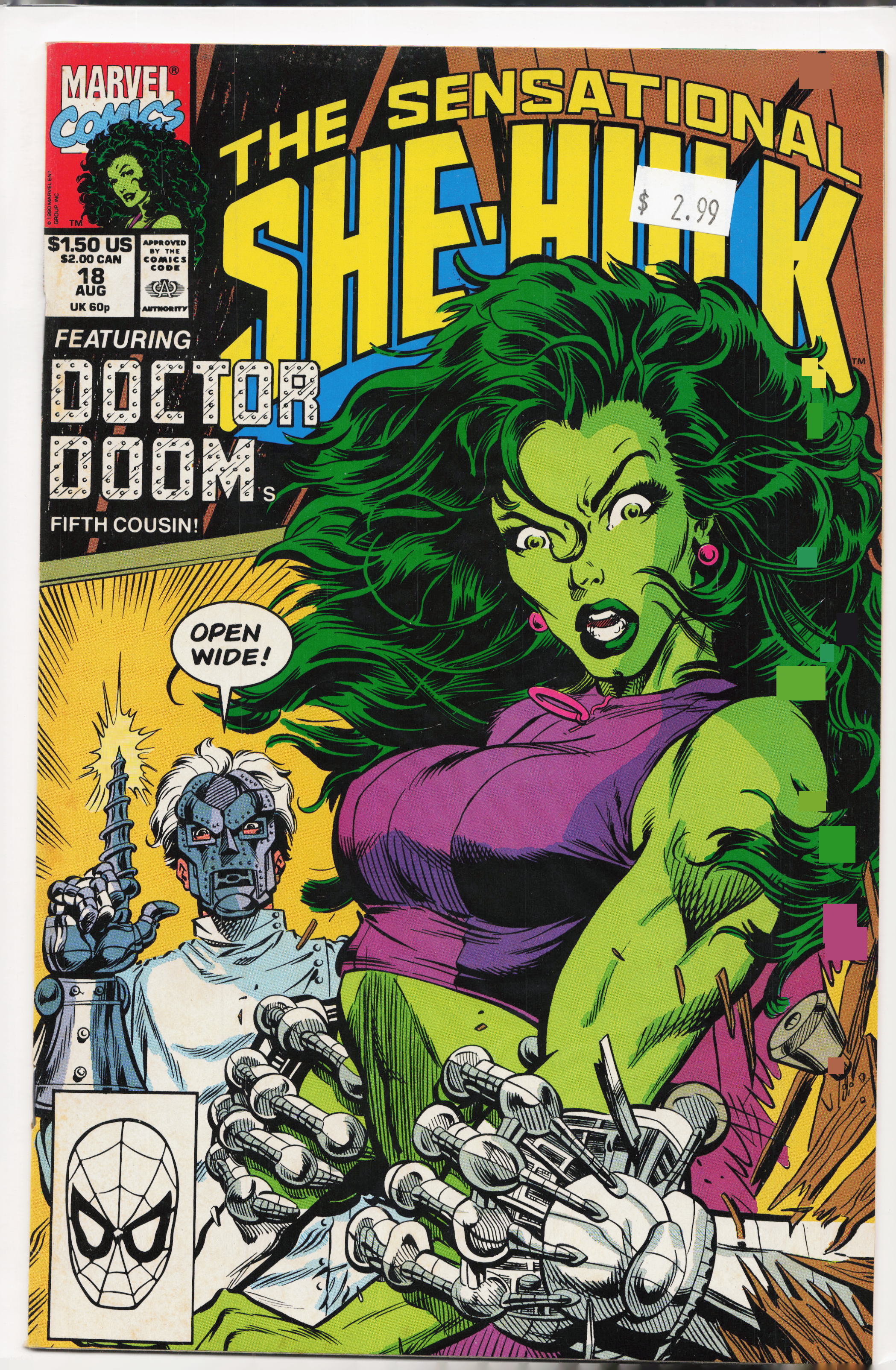 The Sensational She-Hulk #18 (1990) She-Hulk [Key Issue] | Comic Books ...
