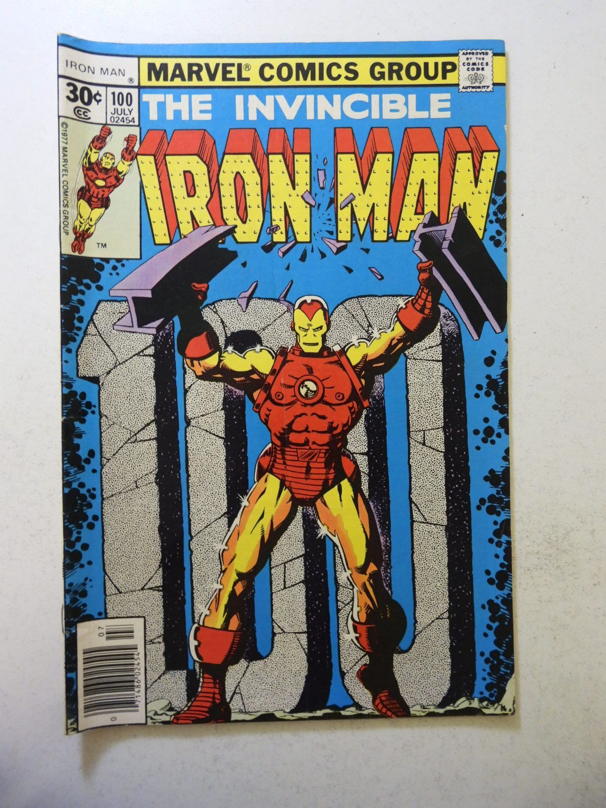 Iron Man #100 (1977) FN Condition | Comic Books - Bronze Age, Marvel ...