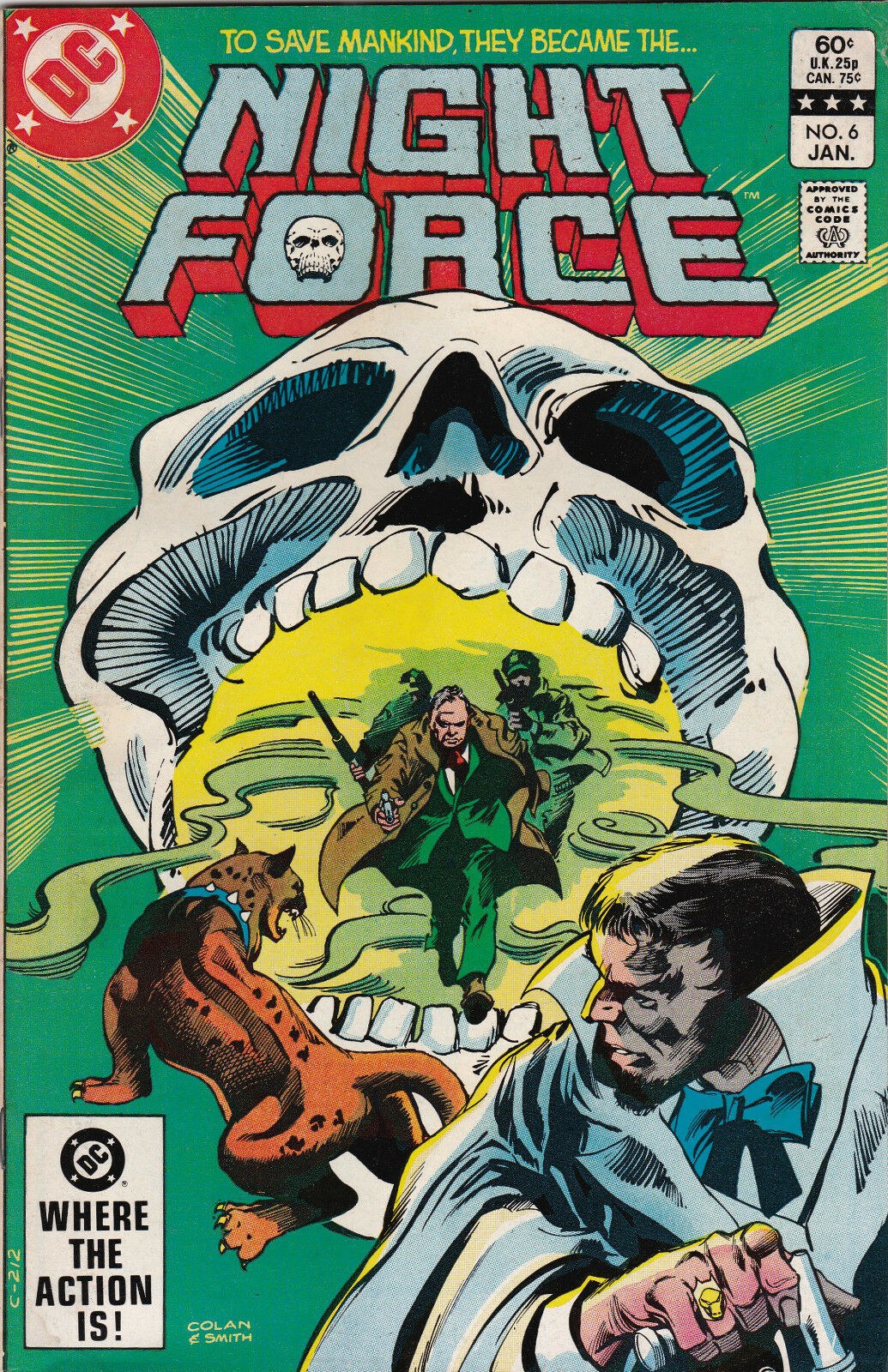 DC Comics! Night Force! Issue 6! | Comic Books - Bronze Age, DC Comics ...