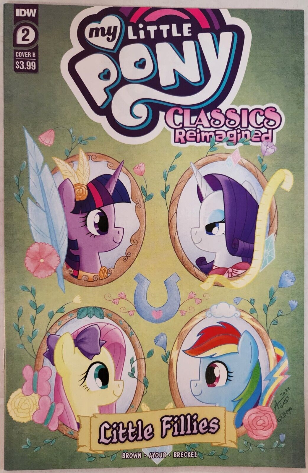 My Little Pony Classics Reimagined Little Fillies #2 Cover B NM IDW ...