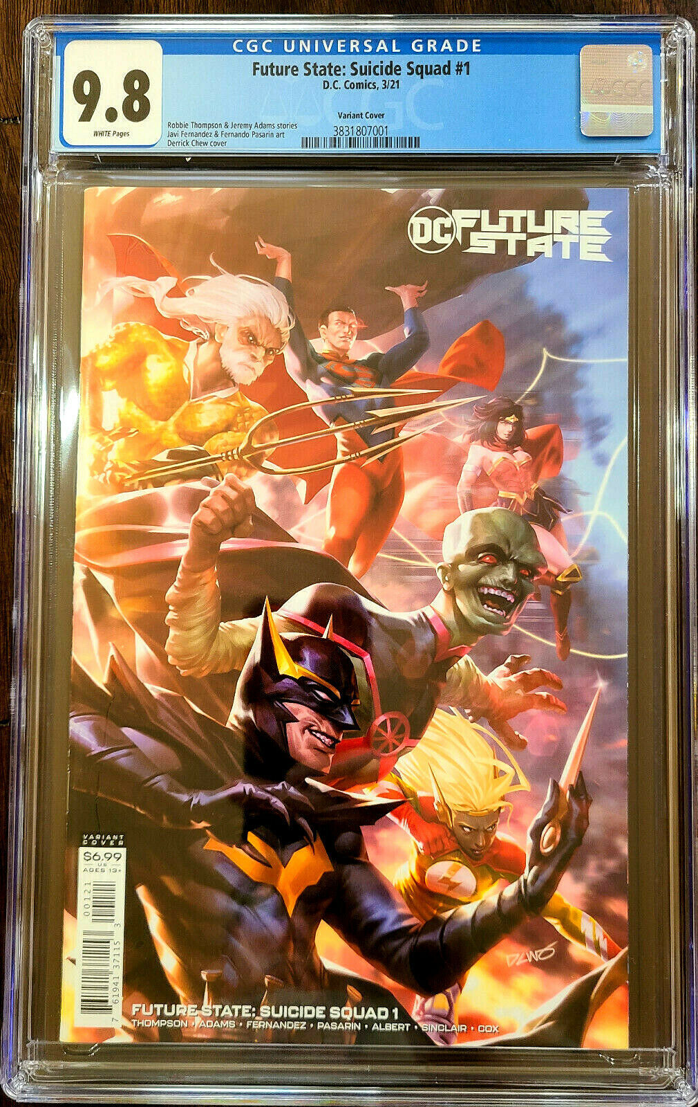 Future State Suicide Squad #1 Derrick Chew Variant DC Comics 2021 CGC 9 ...