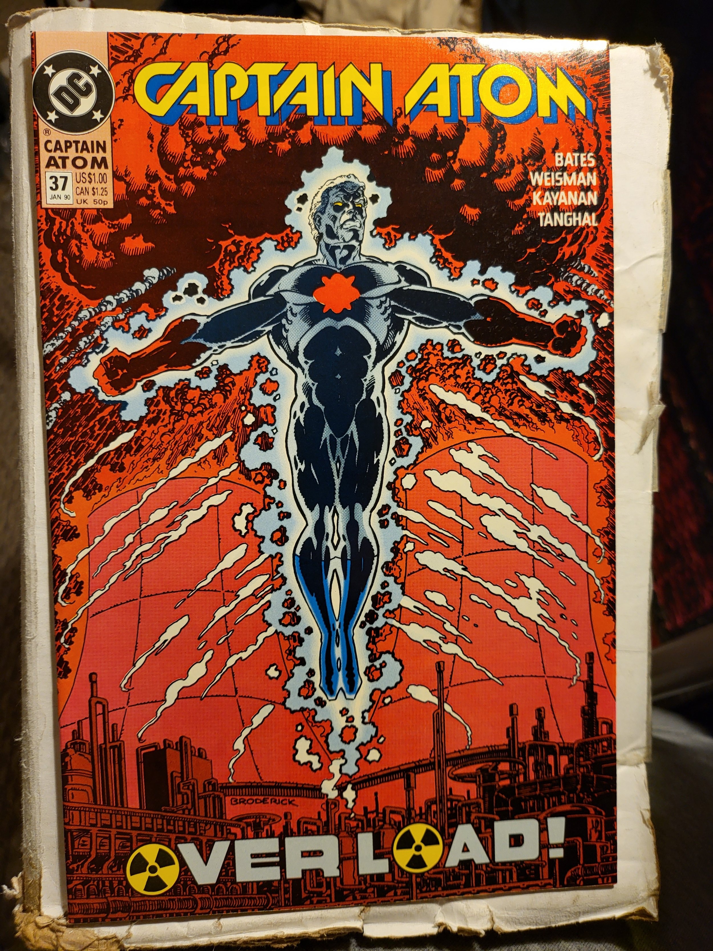 Captain Atom #37 (1990) sb4 | Comic Books - Copper Age, DC Comics ...