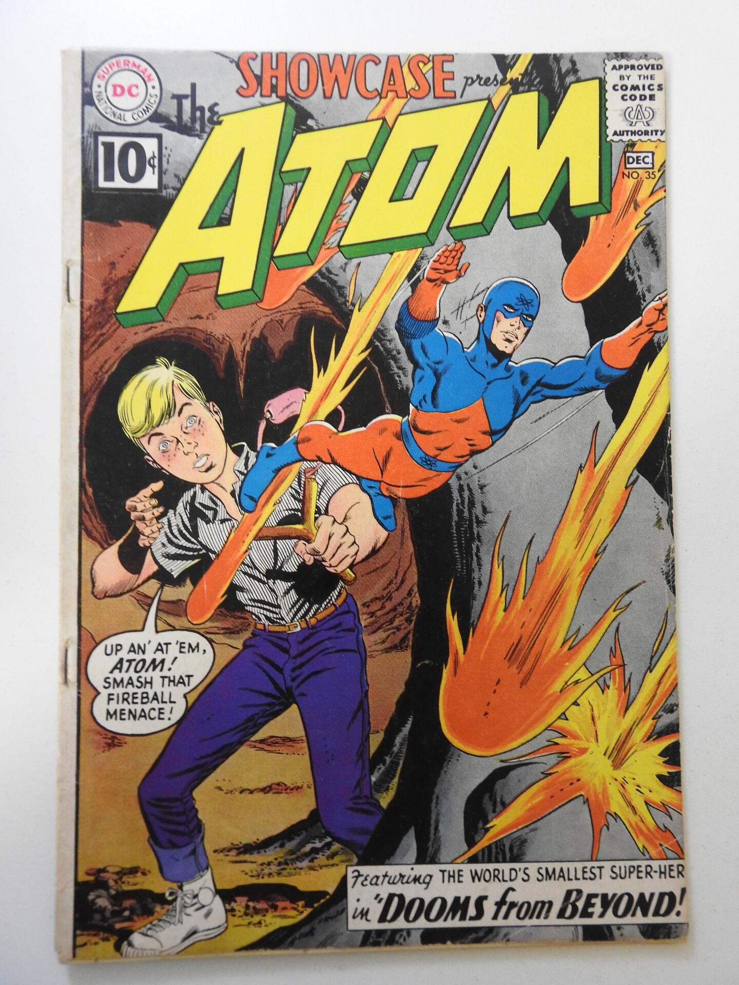 Showcase #35 (1961) VG Condition 2nd SA appearance of Atom! | Comic ...