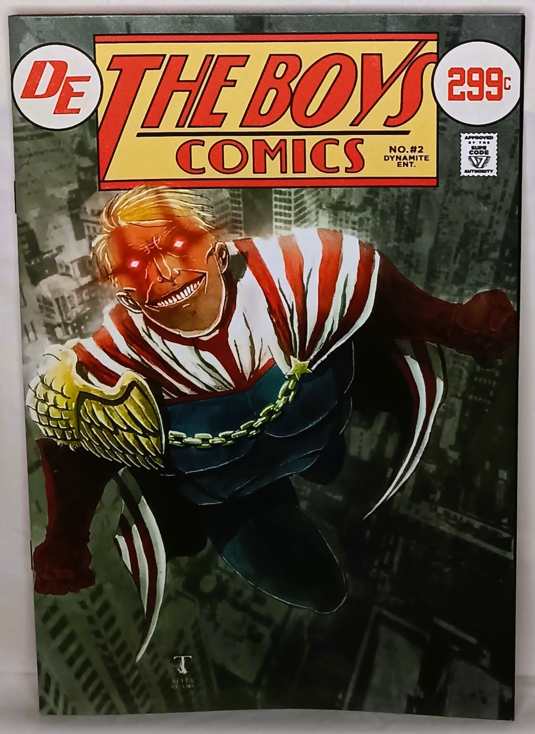 The BOYS #2 ComicTom101 Ben Templesmith Trade Dress Variant Exclusive ...