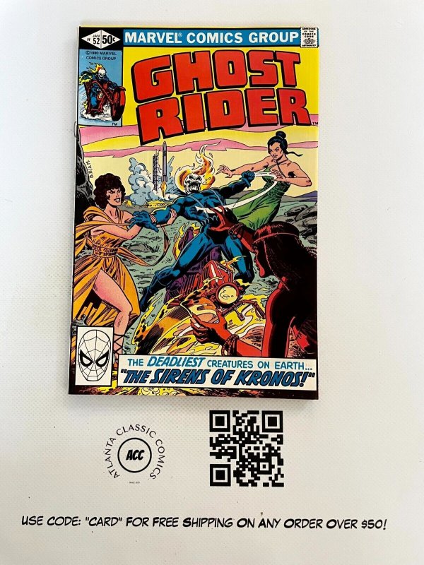 Ghost Rider # 52 NM Marvel Comic Book Avengers Hulk Thor X-Men Hawkeye ...