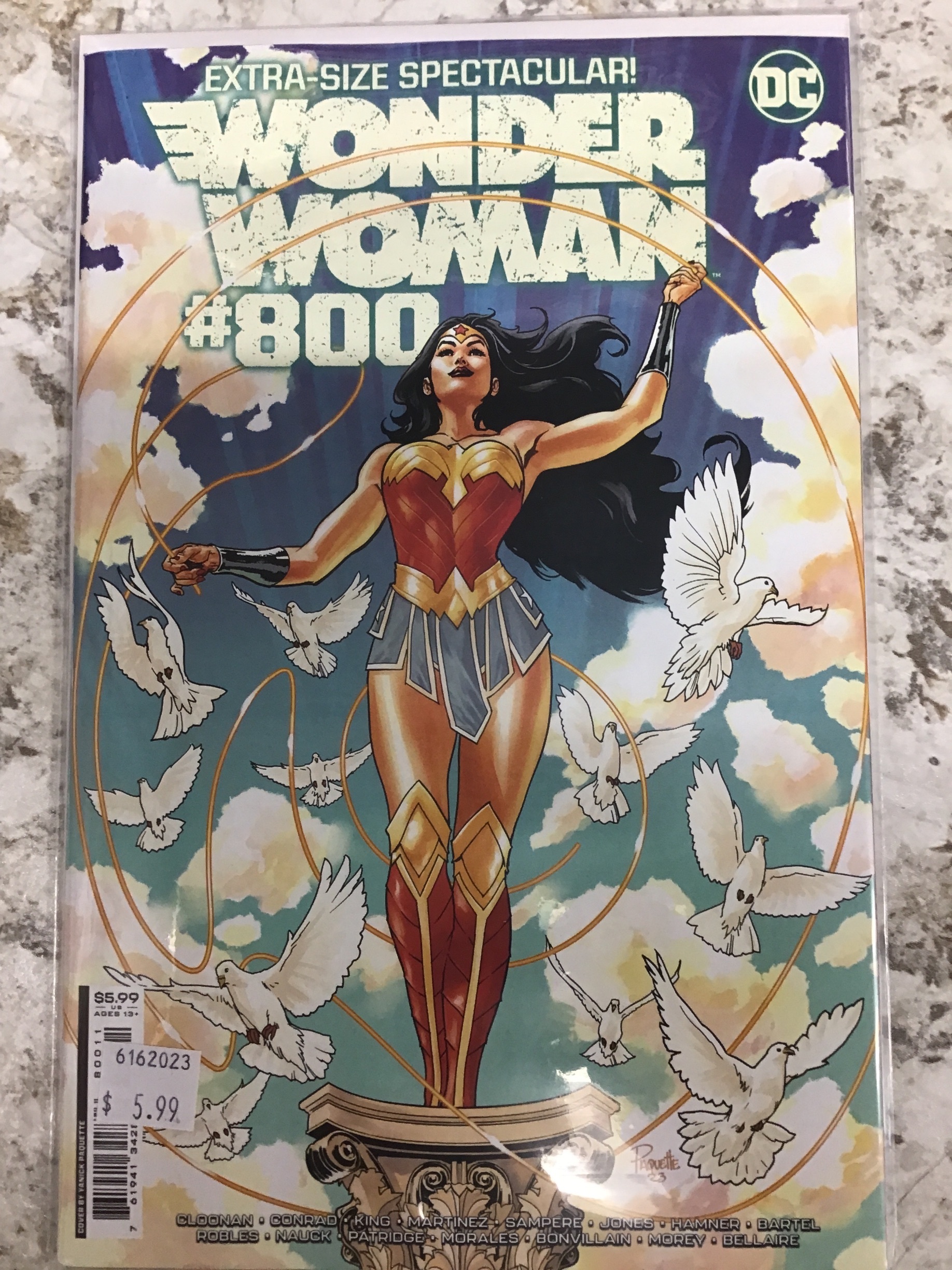 Wonder Woman #800 (2023) 8 (Eight) Covers. New Never Opened, Diana’s ...