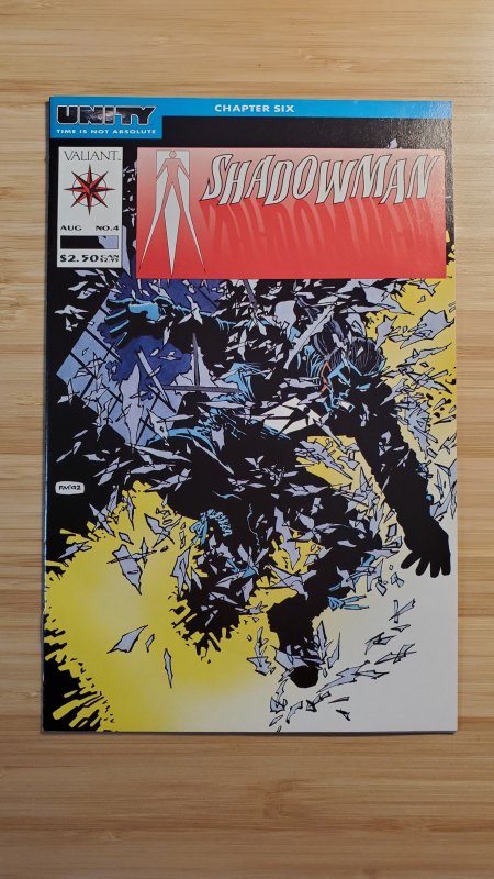 Shadowman #4 (1992) Valiant Frank Miller cover art! | Comic Books - Modern Age, Valiant, Solar ...