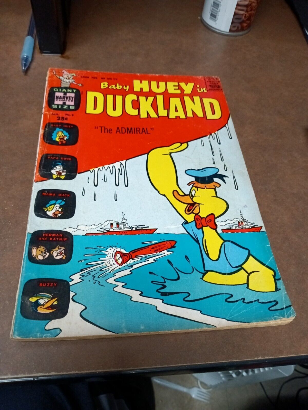 Baby Huey in Duckland 8 Harvey Giant size Comics 1965 silver age ...