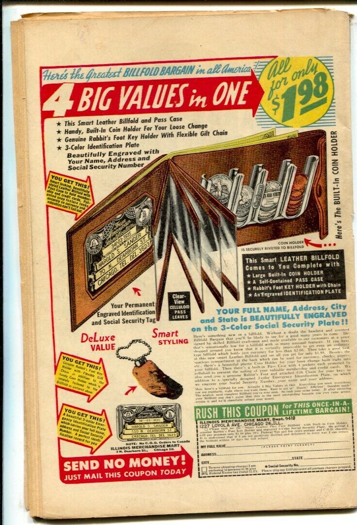 Crown Comics #10 1947-Airplane crash cover-Vic Cutler-Frank Bolle & Leonard S... | Comic Books ...