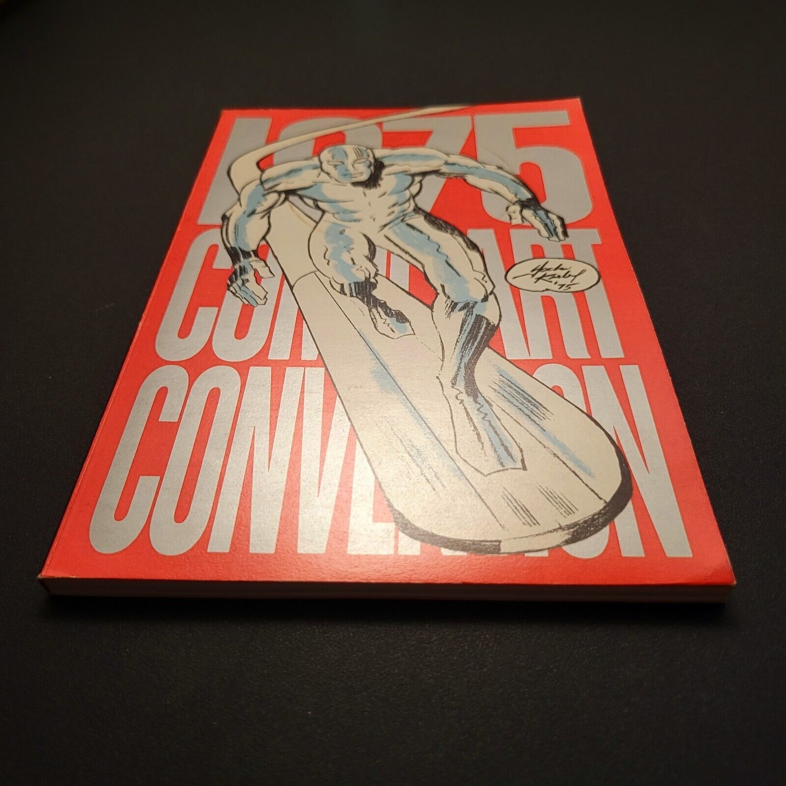 1975 COMIC ART CONVENTION Program JACK KIRBY Silver Surfer Cover (Phil ...