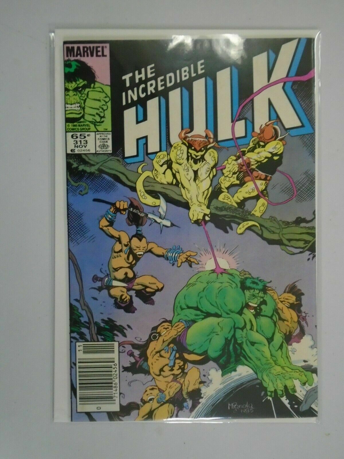Incredible Hulk (1st series) #313 Newsstand edition 6.0 FN (1985 ...