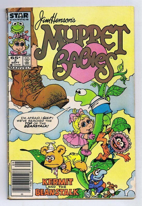 Muppet Babies #3 ORIGINAL Vintage 1985 Marvel Comics Kermit and ...