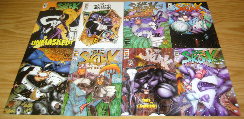 the Skunk #1-6 VF/NM complete series + annual + variant BILL MAUS for ...