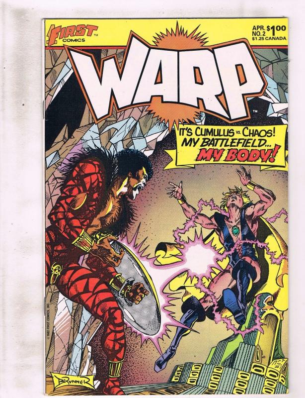 Lot Of 6 Warp First Comic Books # 2 3 5 6 8 9 Frank Brunner Cover Art ...