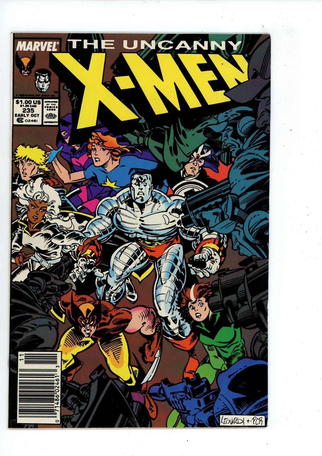 The Uncanny X-Men #235 (1988) First Appearance: Genosha Marvel Comics ...
