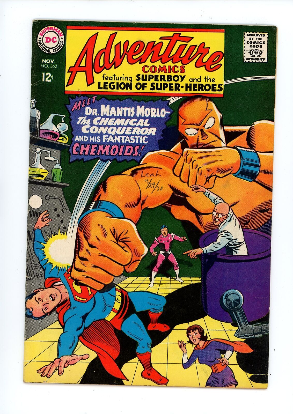 Adventure Comics #362 (1967) DC Comics | Comic Books - Silver Age, DC ...