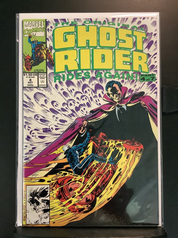 The Original Ghost Rider Rides Again #4 Direct Edition (1991) | Comic ...