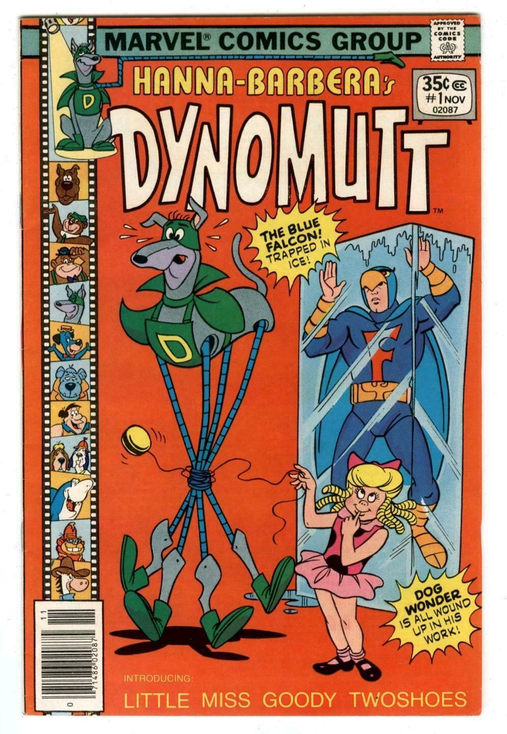 Hanna Barbera Dynomutt #1 1977 Marvel Scooby Doo & Abe Lincoln 1st Blue ...