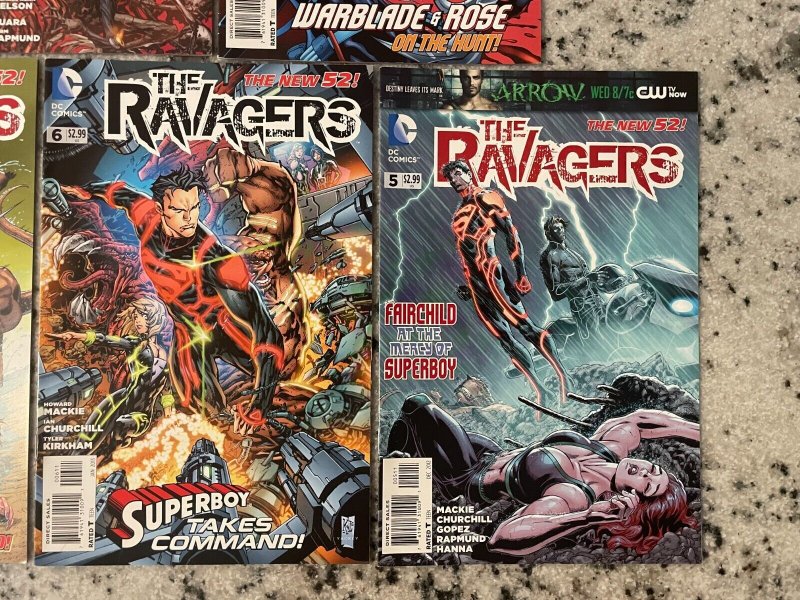 5 The Ravagers DC Comic Books # 5 6 7 8 9 Superman Batman Flash Aquaman ...