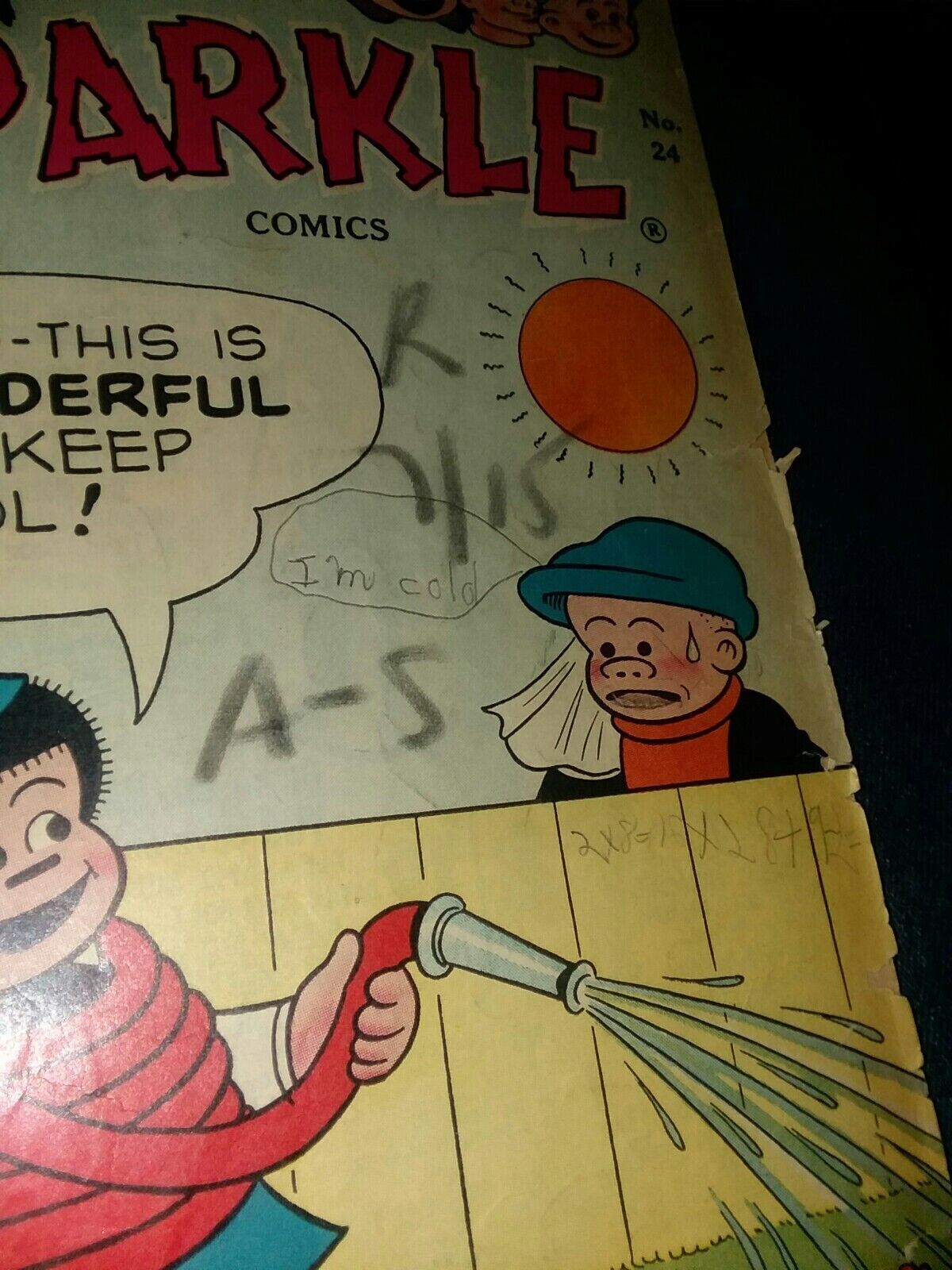 Sparkle Comics #24 united comics 1952 Nancy and sluggo Li'l Abner ...