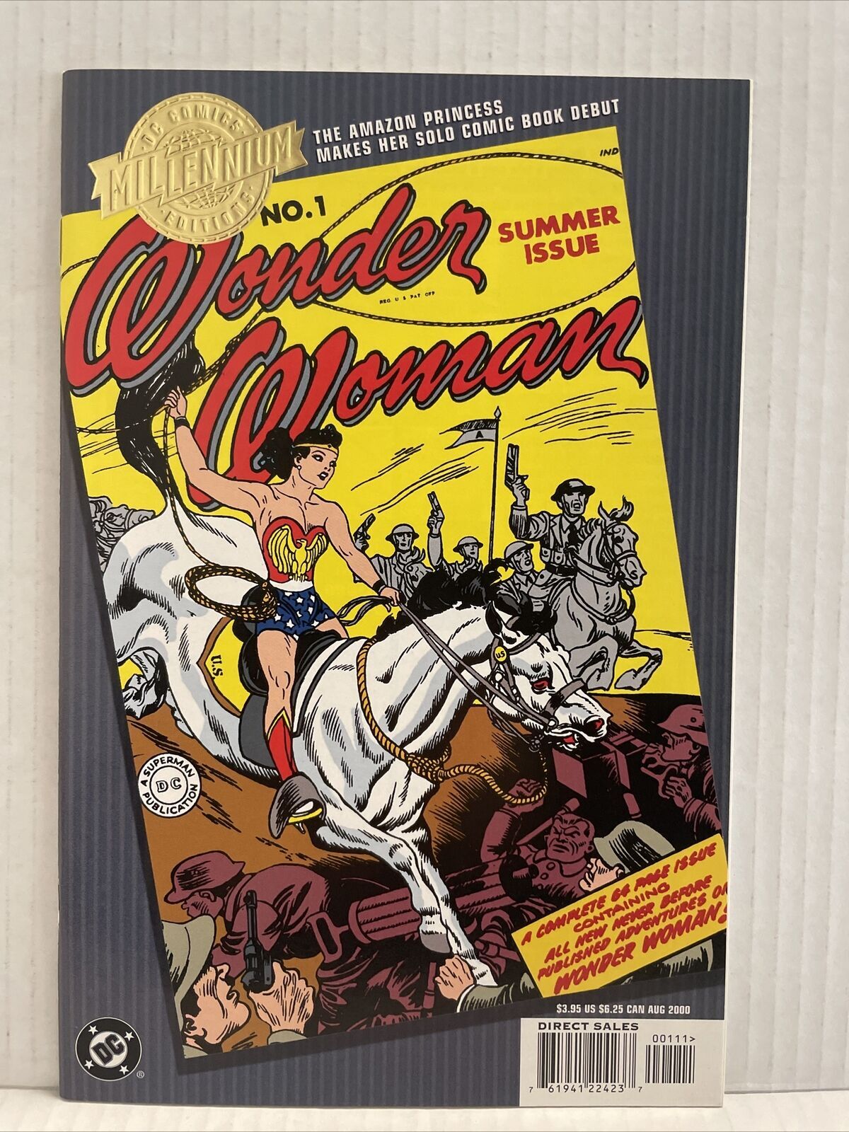 Millennium Edition : Wonder Woman #1 Reprint 1st Solo Appearance Wonder ...