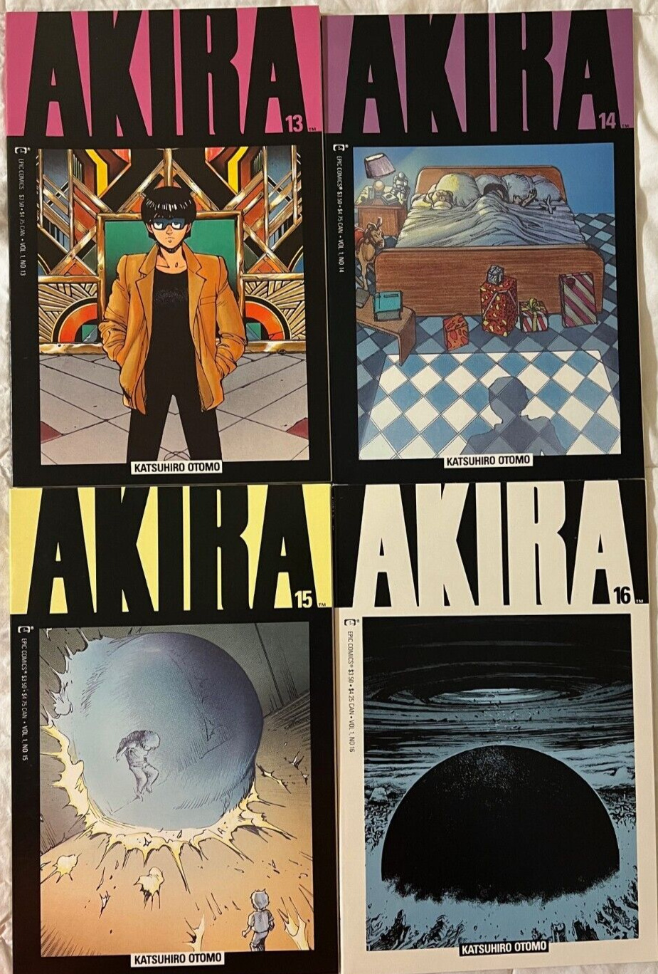 Akira #1-25 missing 20,22,23 By Katsuhiro Otomo Epic Comics 1988 TMB4 ...