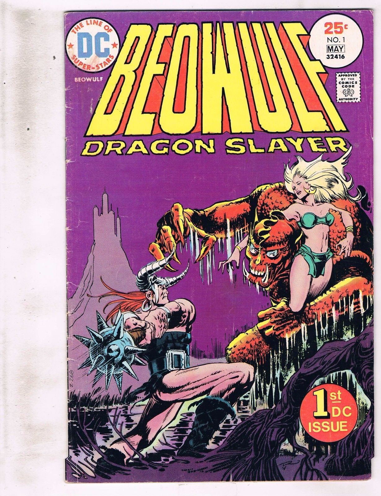 Lot of 2 Beowulf Dragon Slayer DC Comic Books #1 2 BH53 | Comic Books ...