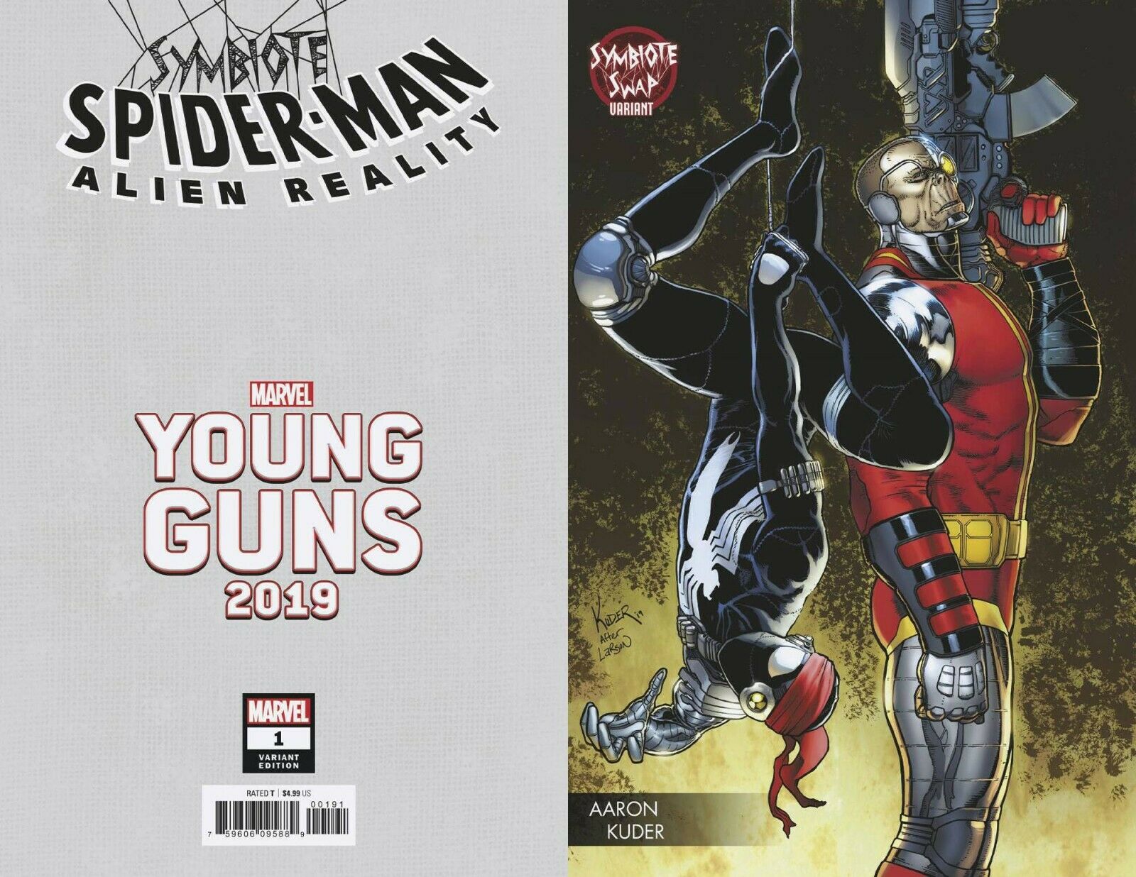 Symbiote Spider-Man Alien Reality # 1 Kuder Young Guns NM | Comic Books ...