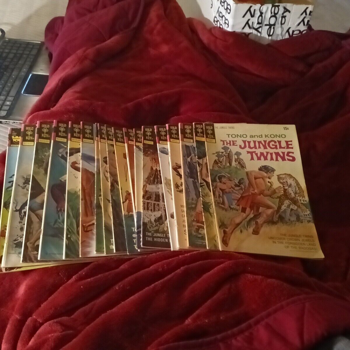 Tono And Kono The Jungle Twins 1-18 Complete Gold Key Comics Series Lot ...