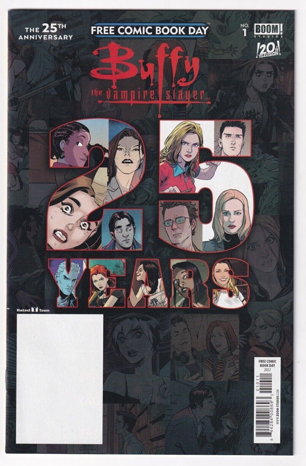 Buffy The Vampire Slayer #1 Free Comic Book Day FCBD Boom! Studios May ...