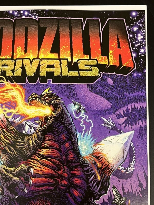 Godzilla Rivals VS. Spacegodzilla (2023) CVR a + C 1:10 Eggleton IDW ...