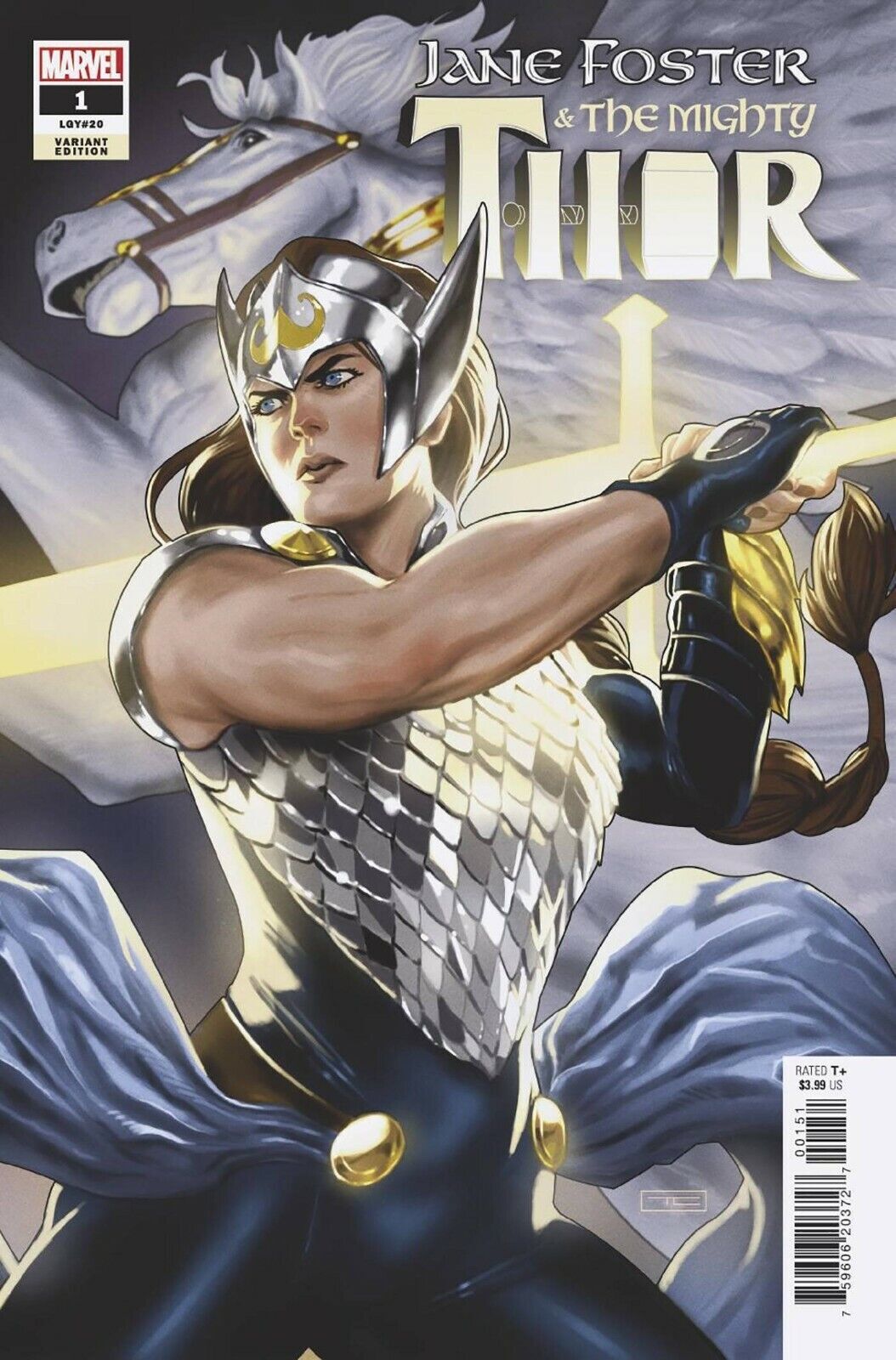 (2022) Jane Foster & the Mighty Thor #1 1:50 Taurin Clarke Variant ...