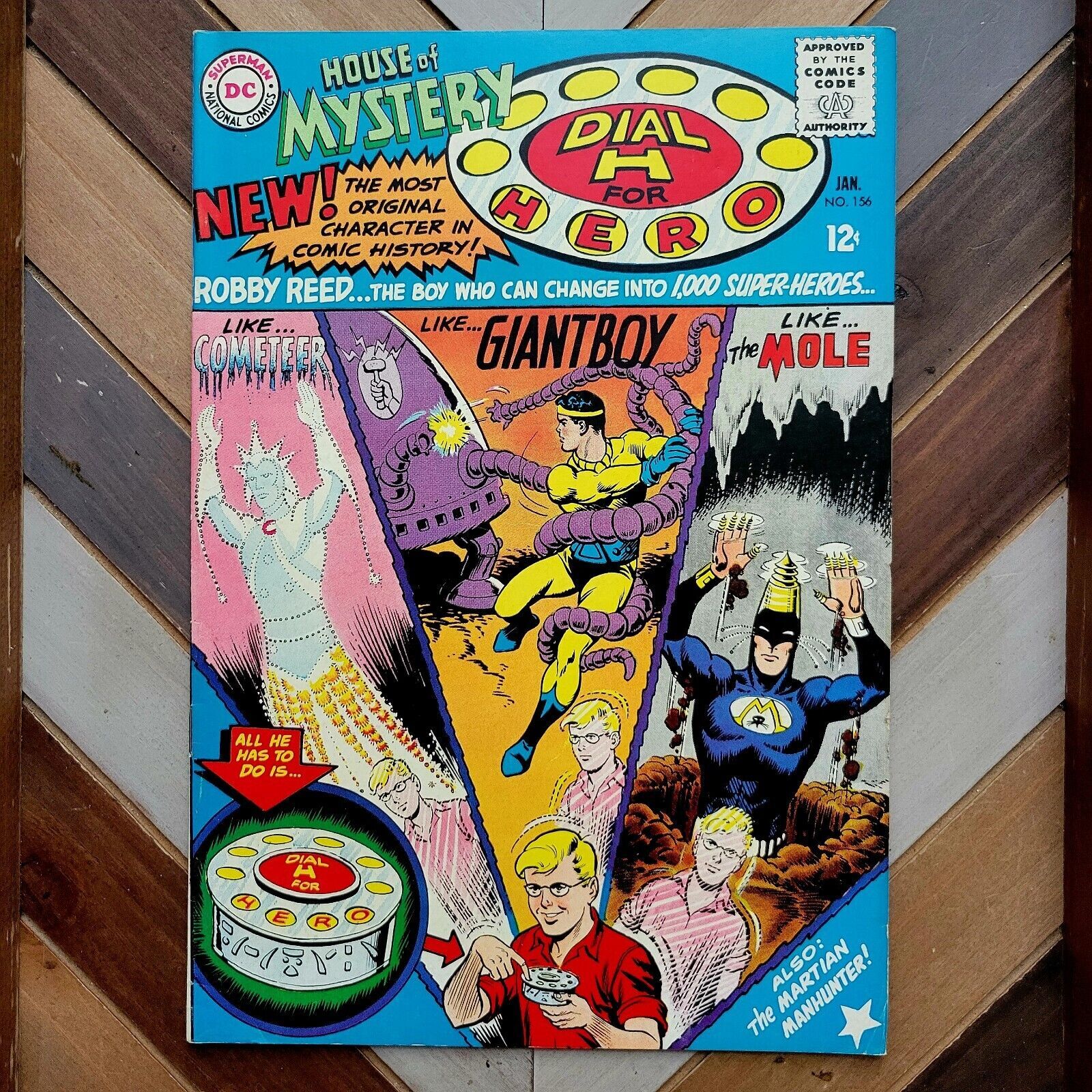 HOUSE OF MYSTERY #156 VF- (DC 1966) First "DIAL-H" 1st App & Origin ...
