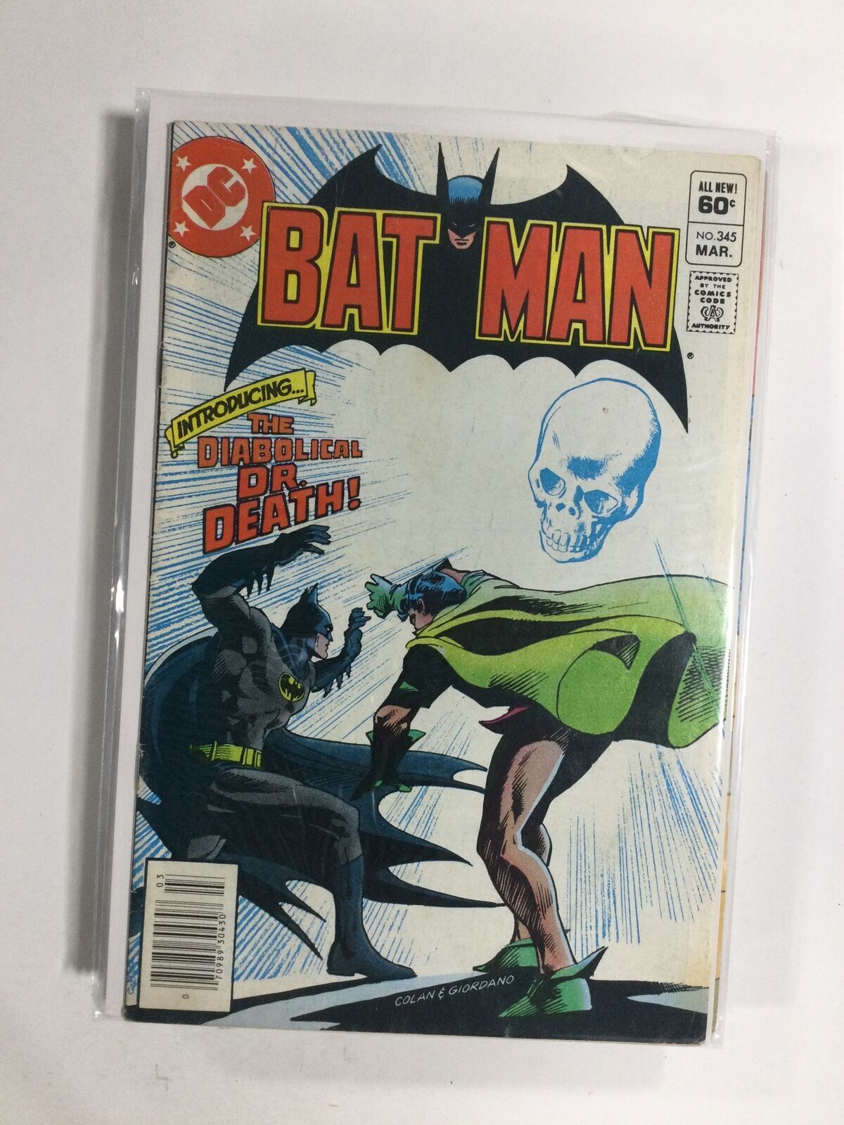 Batman #345 (1982) VF3B127 VERY FINE VF 8.0 | Comic Books - Bronze Age ...