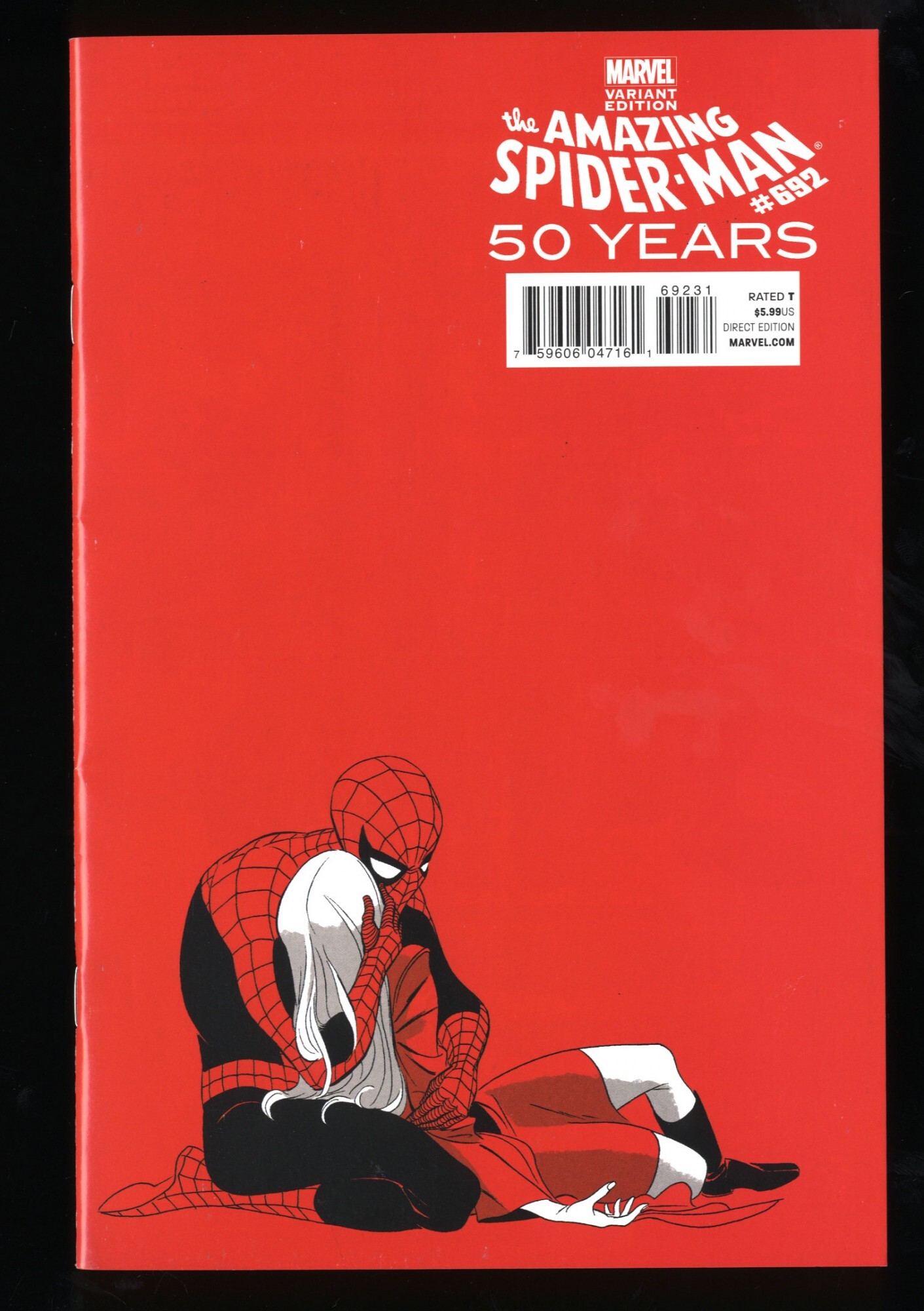 Amazing Spider-Man #692 NM- 9.2 50th Anniversary Red Variant! | Comic ...