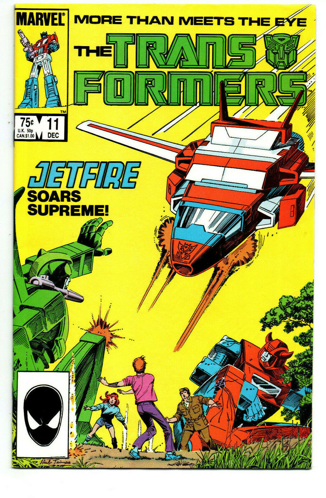Transformers #11 - Jetfire - Marvel - 1985 - VF | Comic Books - Modern ...
