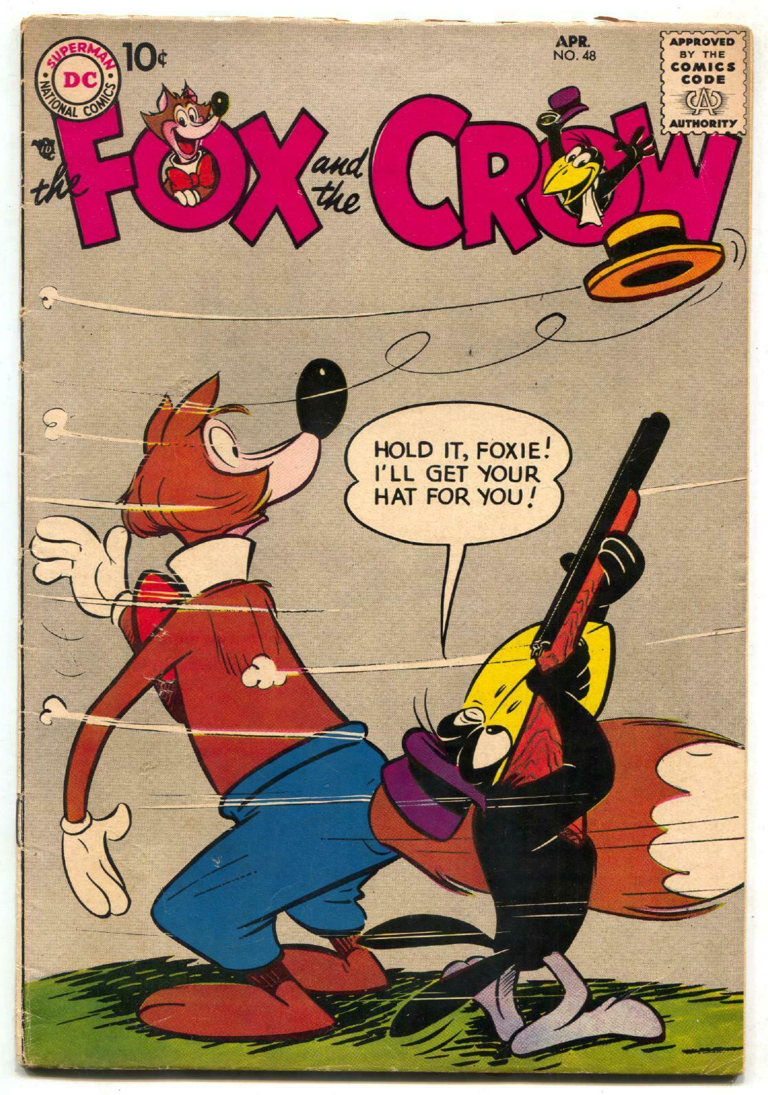 Fox and the Crow #48 1958- DC Funny Animal comic - VG/F | Comic Books ...