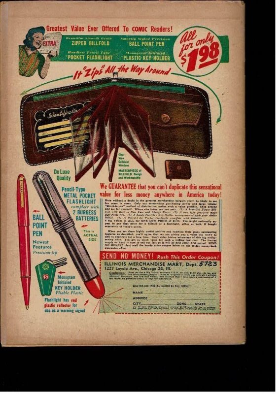 ALL TOP Comics # 15 FOX Feature Syndicate January 1949 Rulah Jungle ...