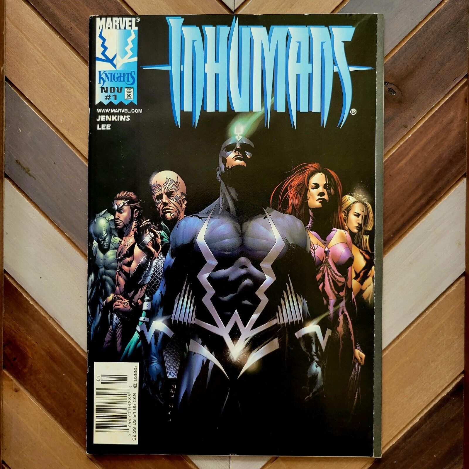INHUMANS #1 FN+ (Marvel 1998) PEEMIERE ISSUE 2nd Series, 1st Marista ...