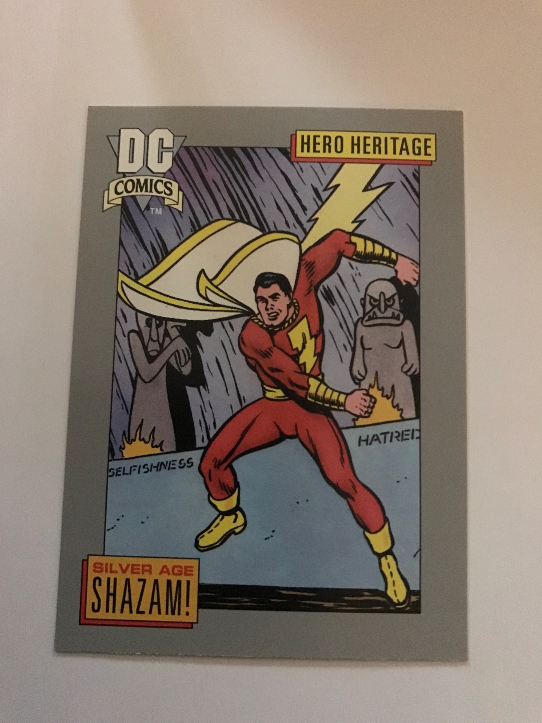 SA SHAZAM #14 card : 1992 DC Universe Series 1, NM/M, Impel, Graham ...