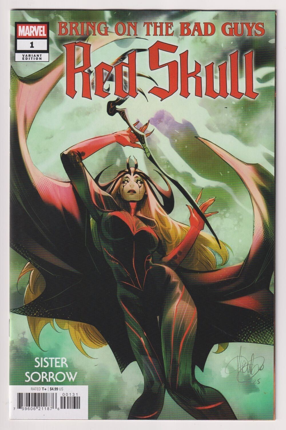 Bring On The Bad Guys Red Skull #1 Andolfo Variant (Marvel, 2025) NM ...