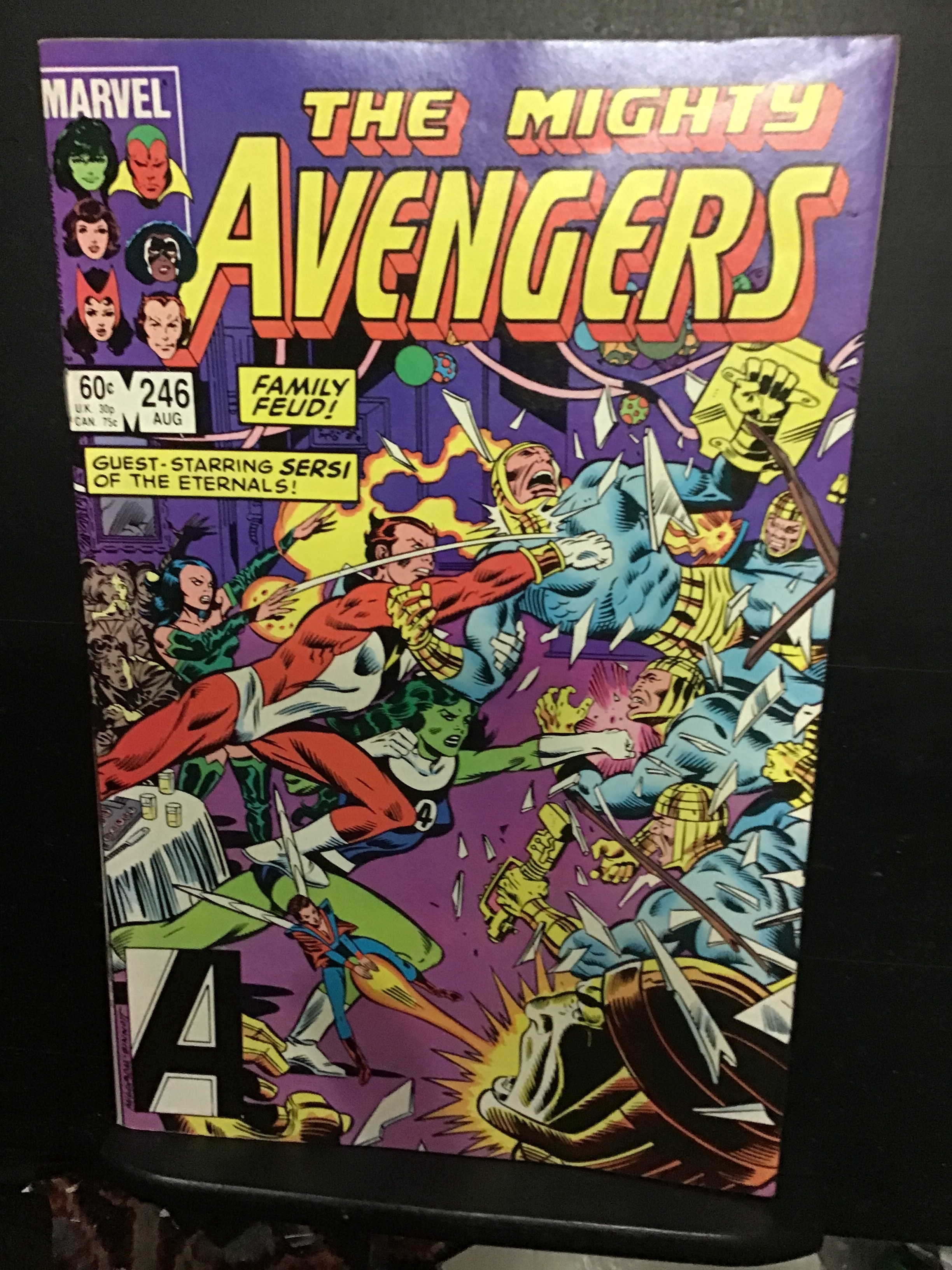 z The Avengers #246 (1984) 1st Maria Rambeau! High-grade key! VF/NM ...