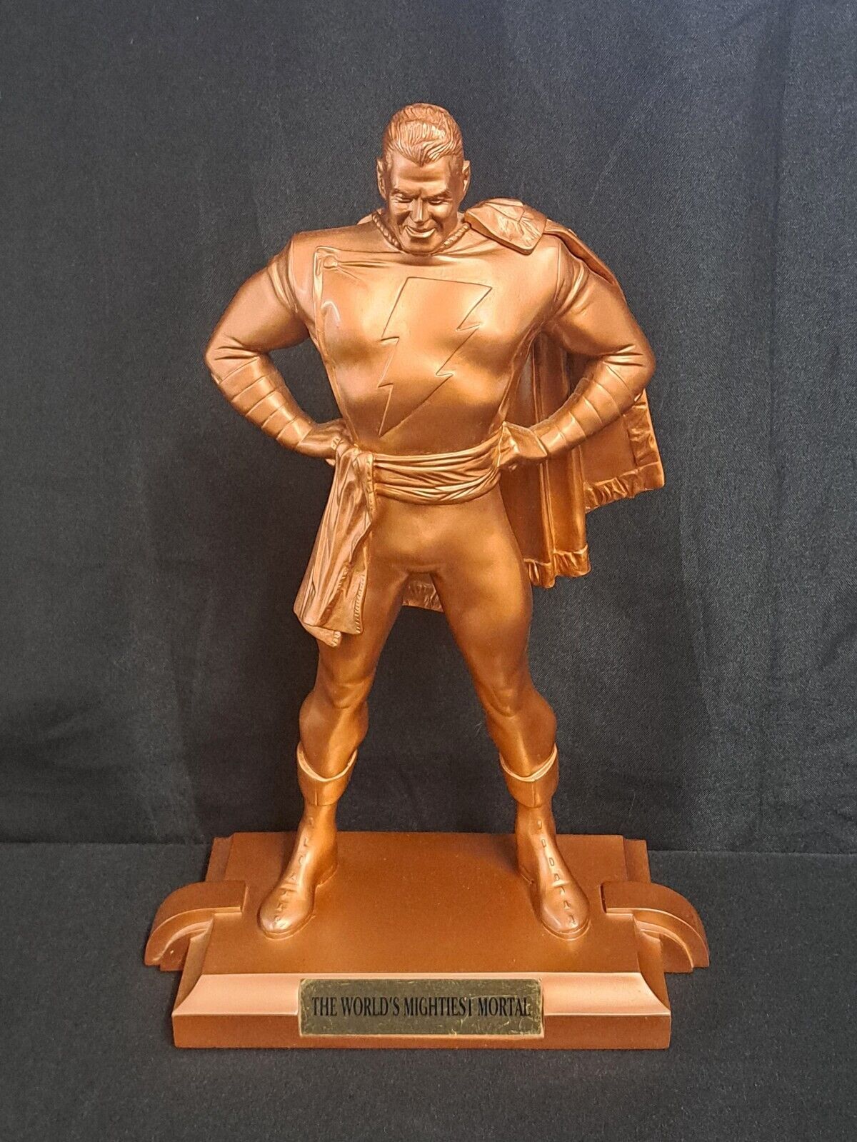 Kingdom Come Shazam Statue 1999 DC Direct Alex Ross 458/1300 Bronze ...