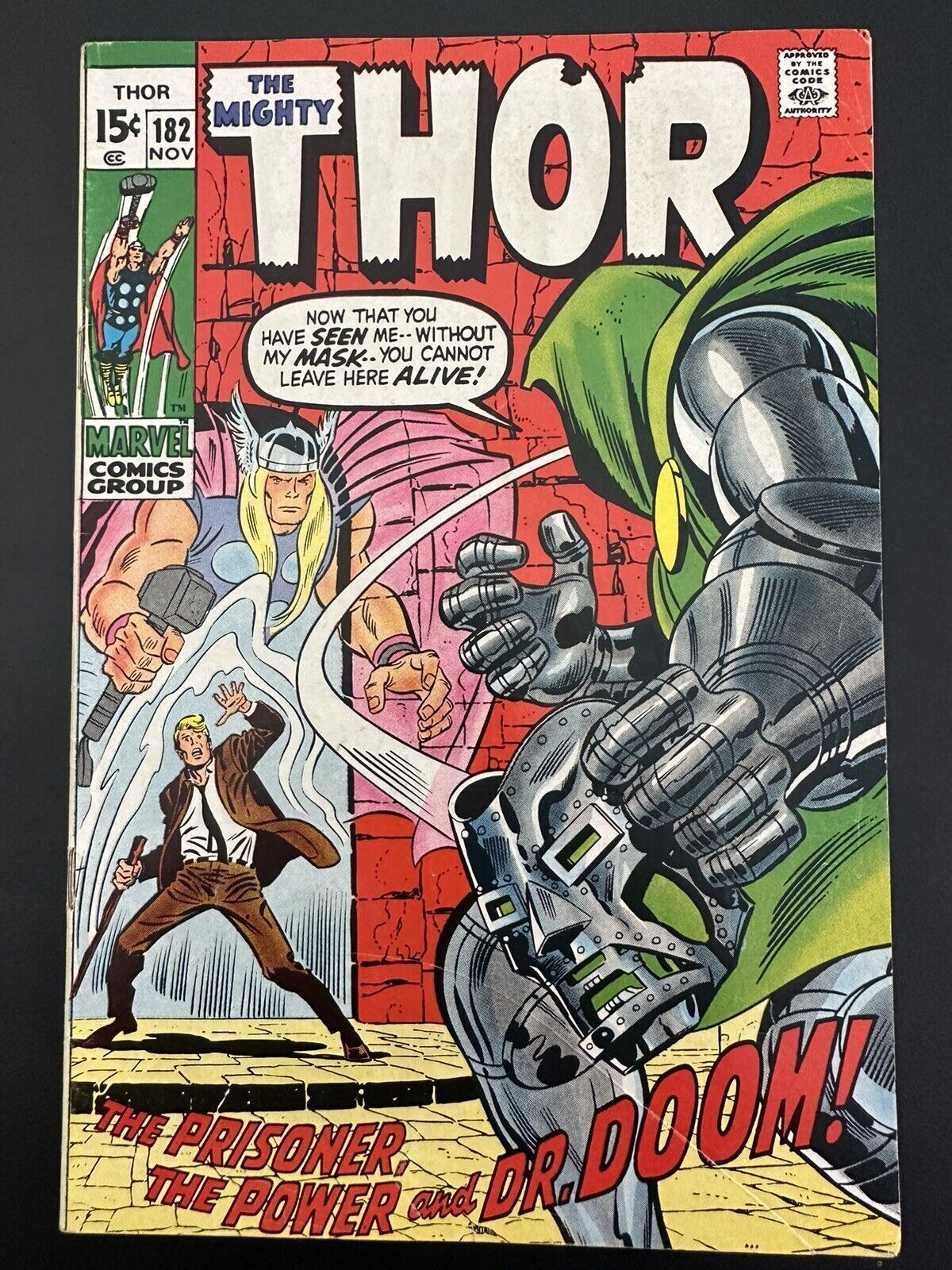 Thor #182 FN/VF Dr. Doom Appearance (Marvel 1970) | Comic Books ...