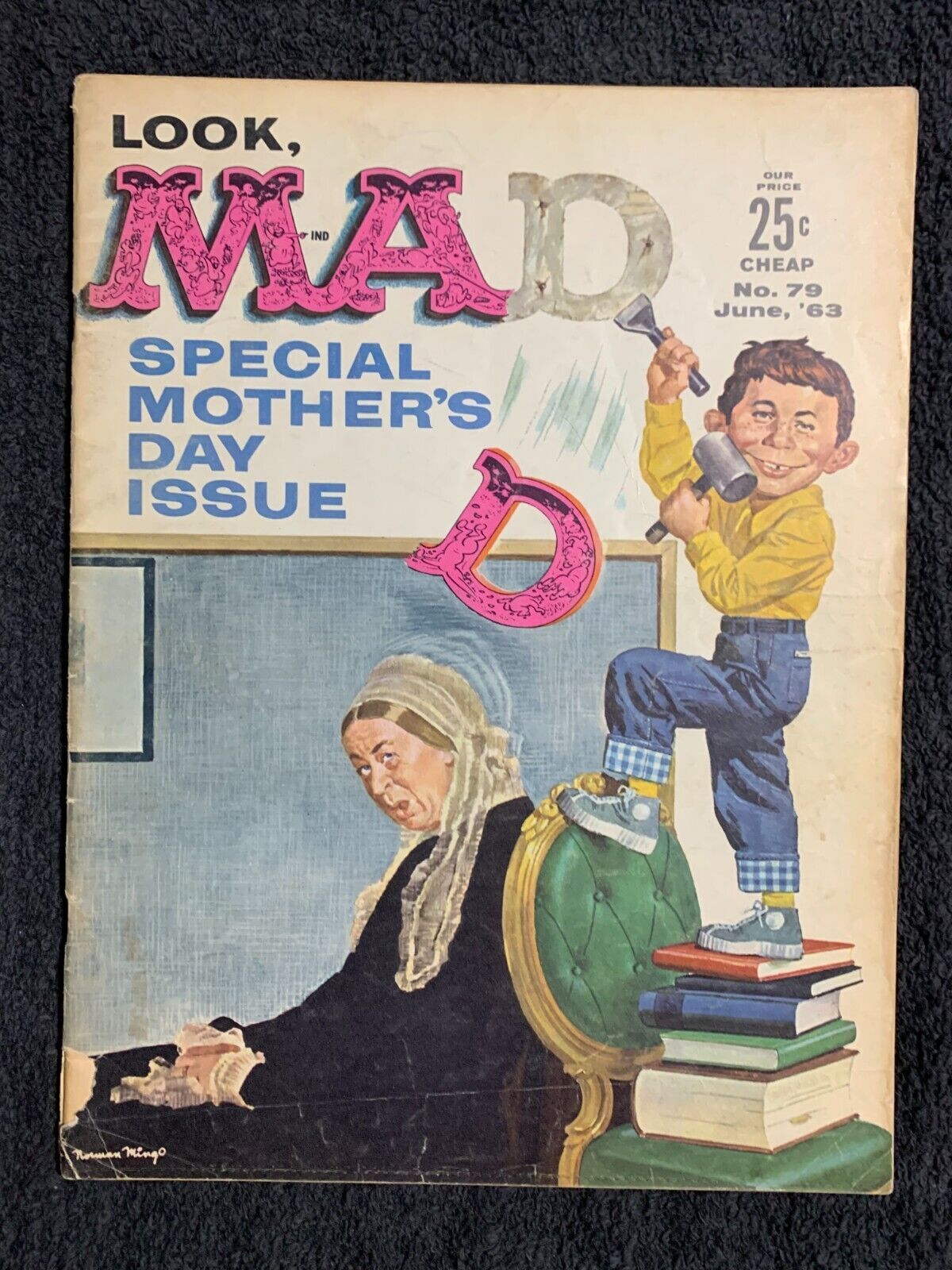 1963 MAD Humor Magazine #79 GD+ 2.5 Alfred E Neuman / Special Mother's ...